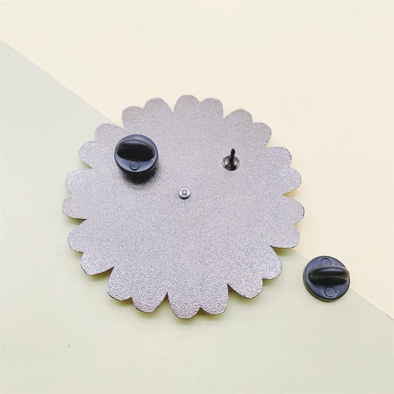 Spinning Enamel Pin Interactive Pin Indecisive Yes No Difficulties in ...