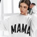 Mama Png File Digital Distressed Letters Retro Mama Print Shirt Design ...