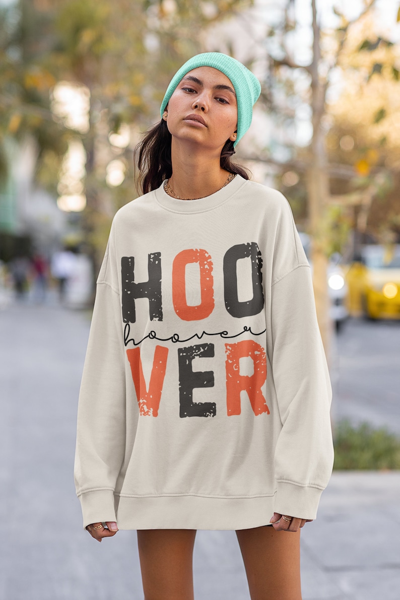 Hoover Png Distressed Retro Vintage Letters Files Hoover Digital Print Sublimation Sport Design ...