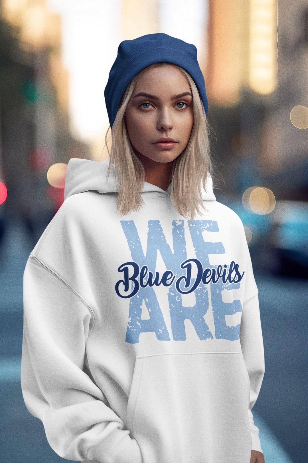 We Are Blue Devil Png Distressed Retro Vintage Letters Files Digital ...