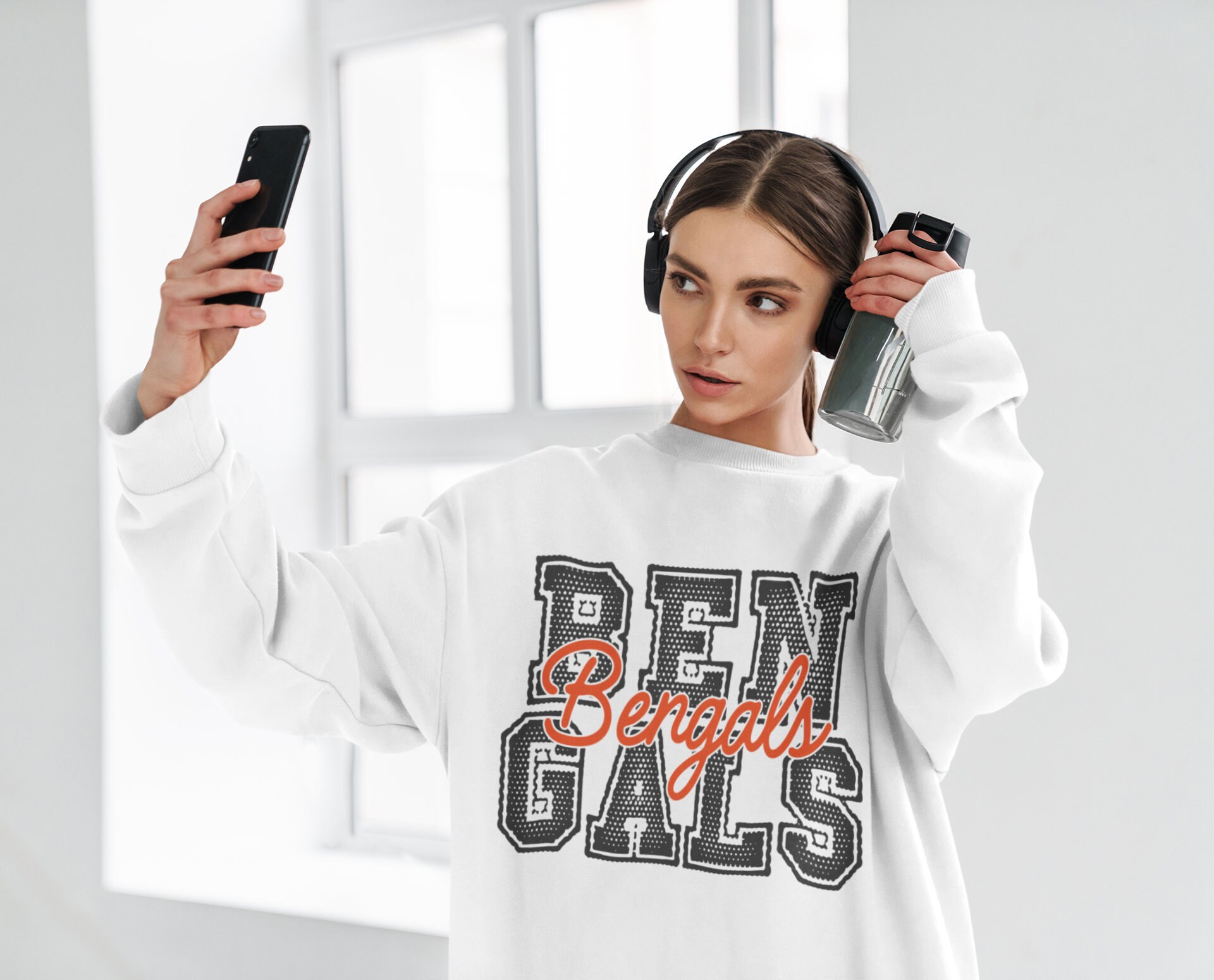Bengals Football, Distressed Retro Letters PNG (digital Print) - Etsy