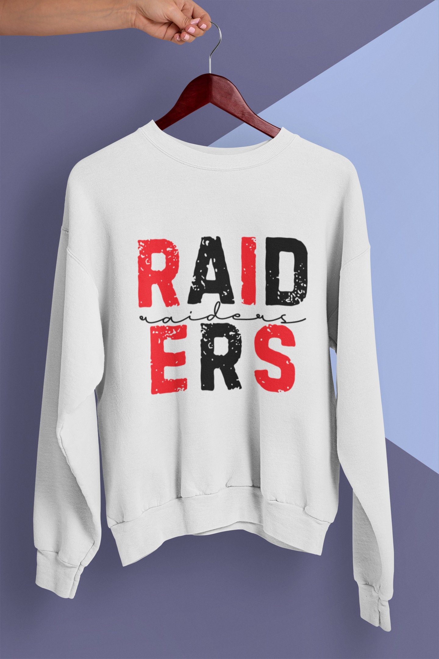 Raiders Png Distressed Retro Vintage Letters Files Digital Raider Print ...