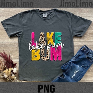 Lake Bum Png is the Best Life Leopard Cheetah Style Lake Vibes River ...