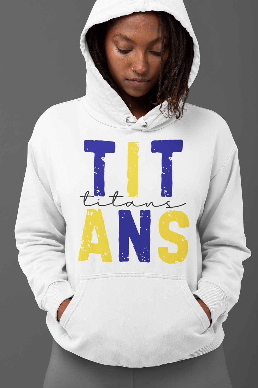 Titans Png Distressed Retro Vintage Letters Files Titan Digital Print ...