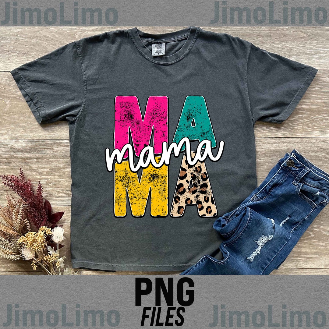 Mama Png File Digital Mama Mom Mother Day Distressed Vintage Retro ...