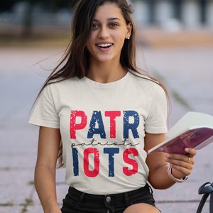 Patriots Png Distressed Retro Vintage Letters Files Patriots Digital ...