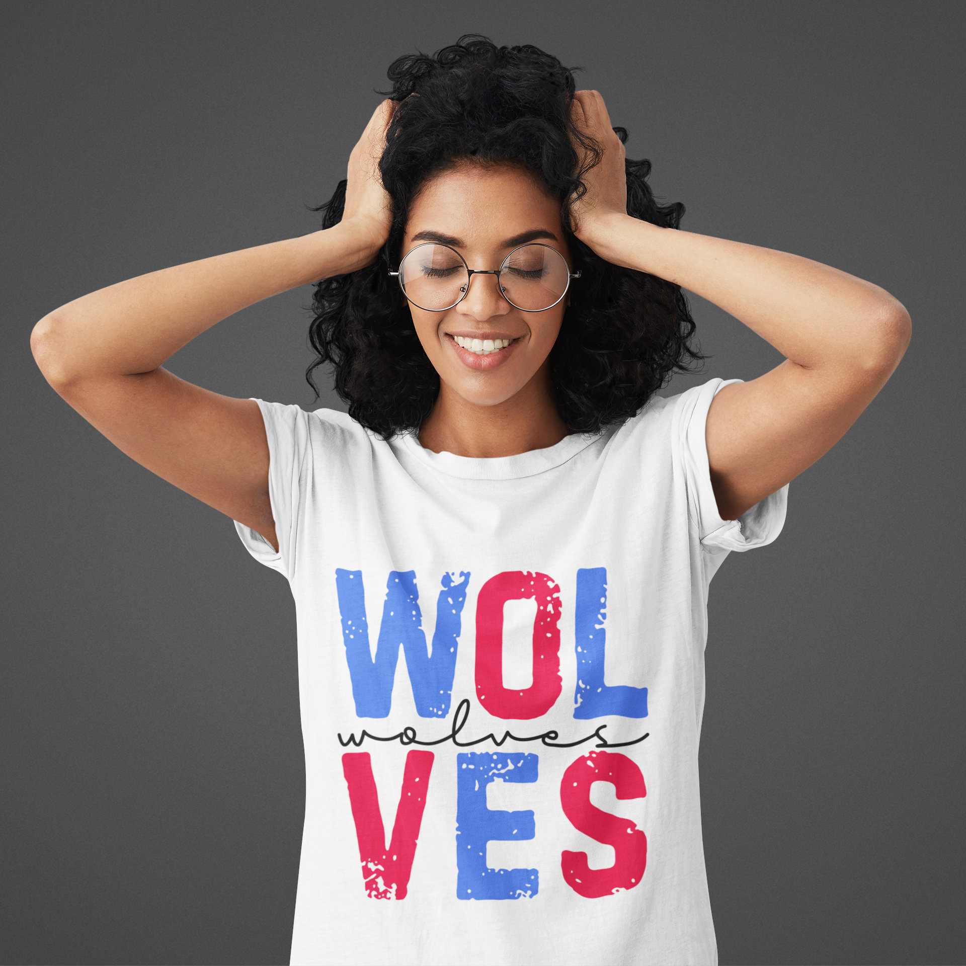 Wolves Png Distressed Retro Vintage Letters Files Wolves - Etsy