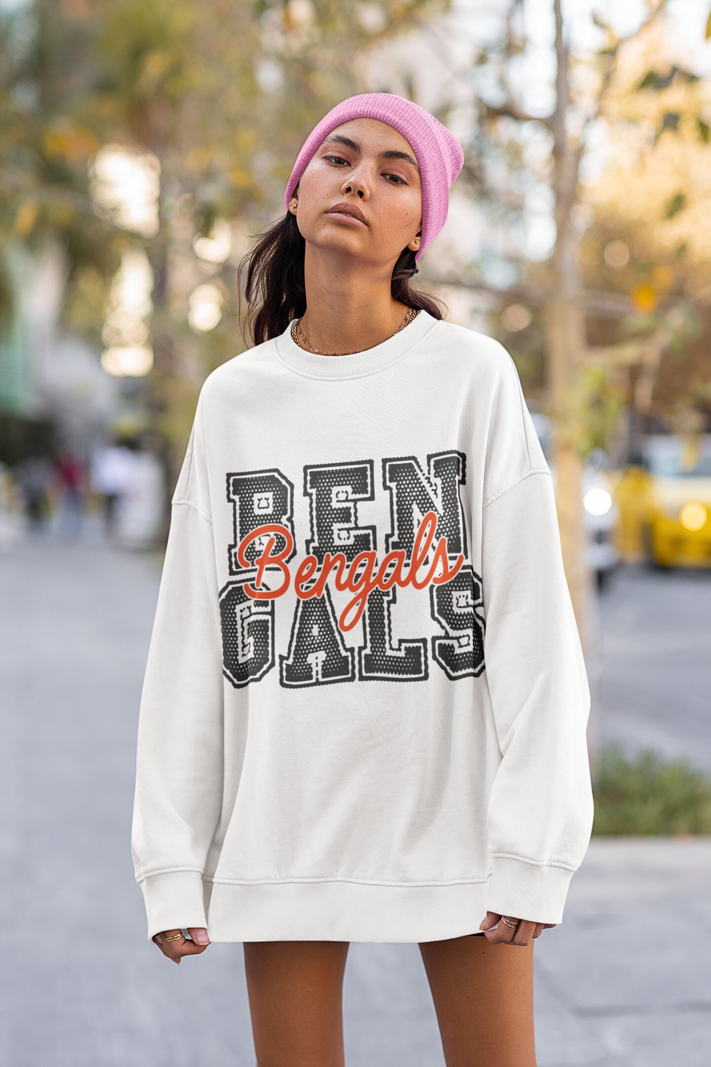 Bengals Football, Distressed Retro Letters PNG (digital Print) - Etsy
