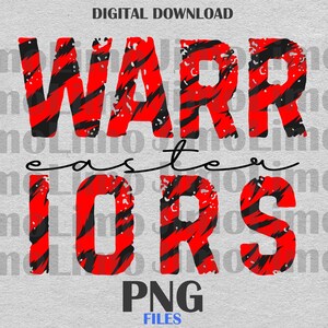 Warriors Png Distressed Retro Vintage Letters Files Digital Warrior Print Sublimation Sport ...