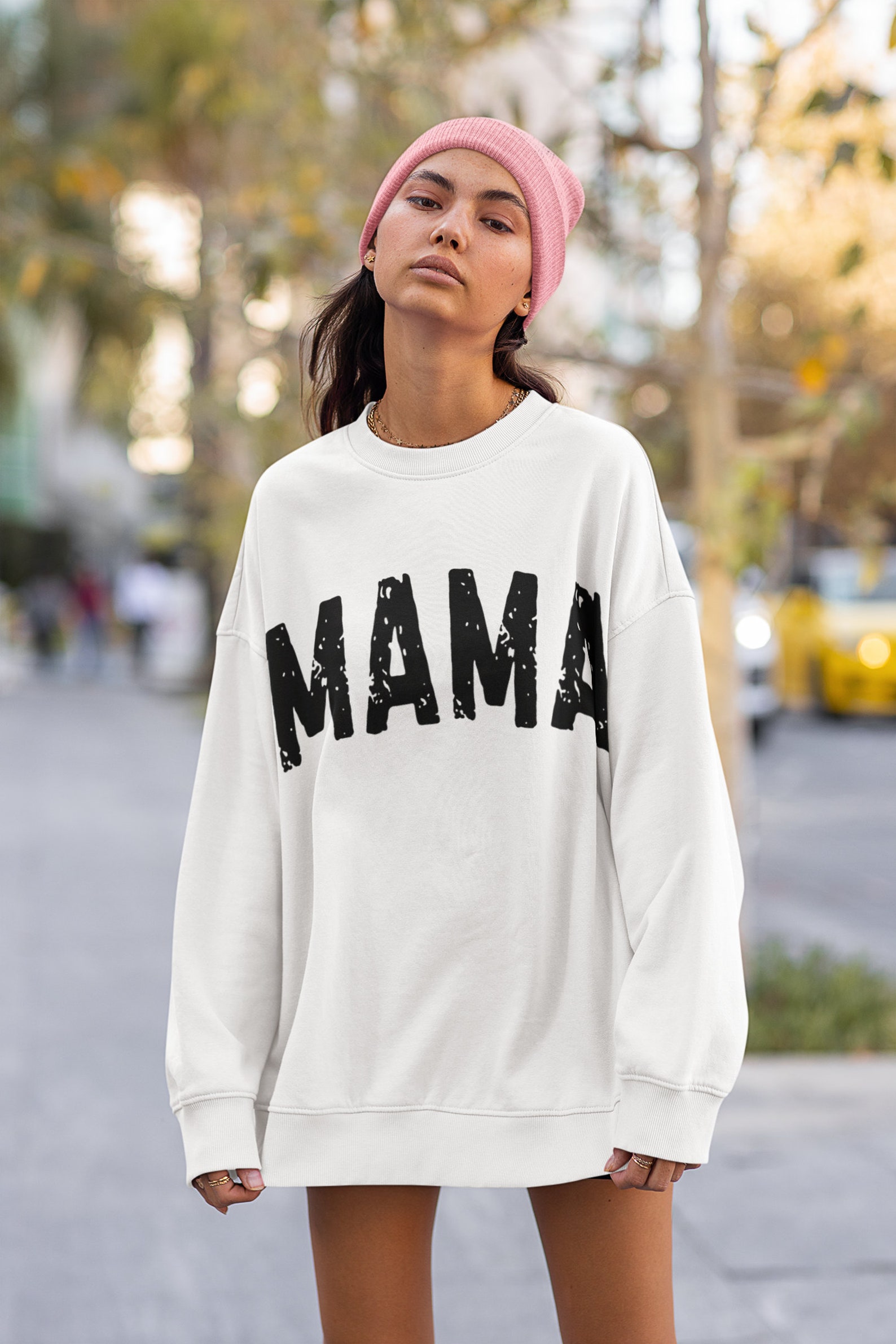 Mama Png File Digital Distressed Letters Retro Mama Print Shirt Design ...