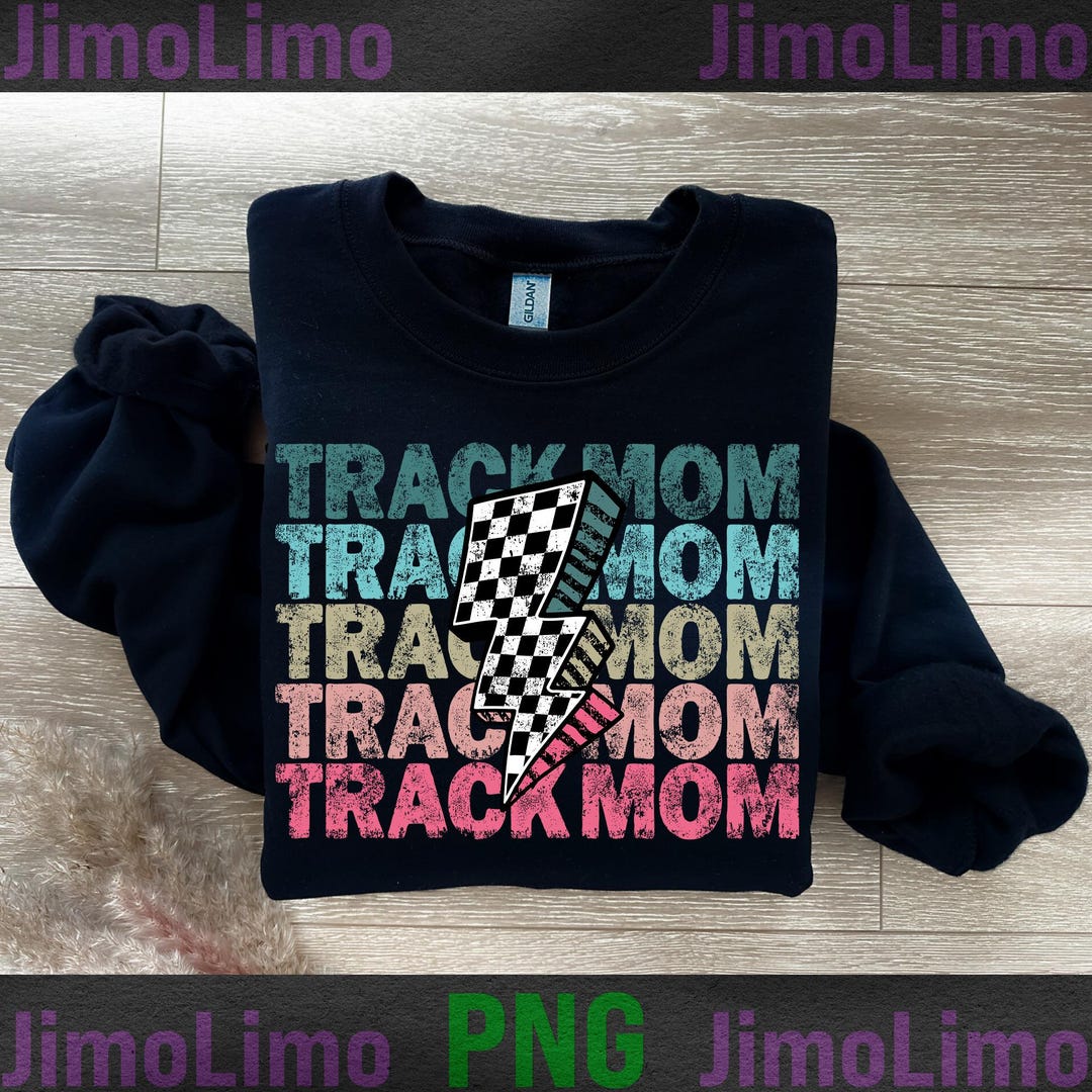 Track Mom PNG: Checker Lightning Bolt Digital Print (300 DPI) - Etsy