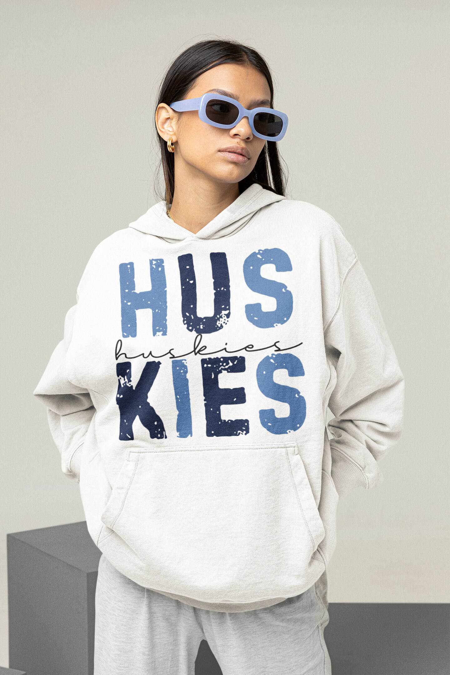 Huskies Png Distressed Retro Vintage Letters Files Huskie Digital Print ...
