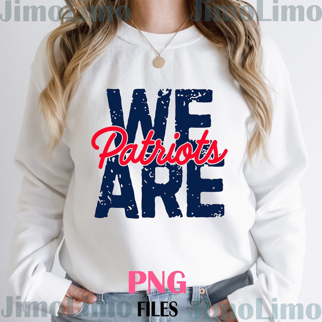 We Are Patriots Png Distressed Retro Vintage Letters Files Png Print ...