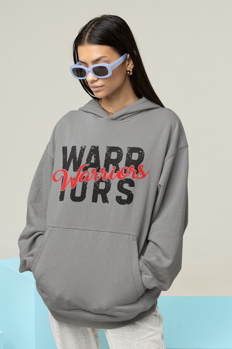 Warriors Png Distressed Retro Vintage Letters Files Digital - Etsy