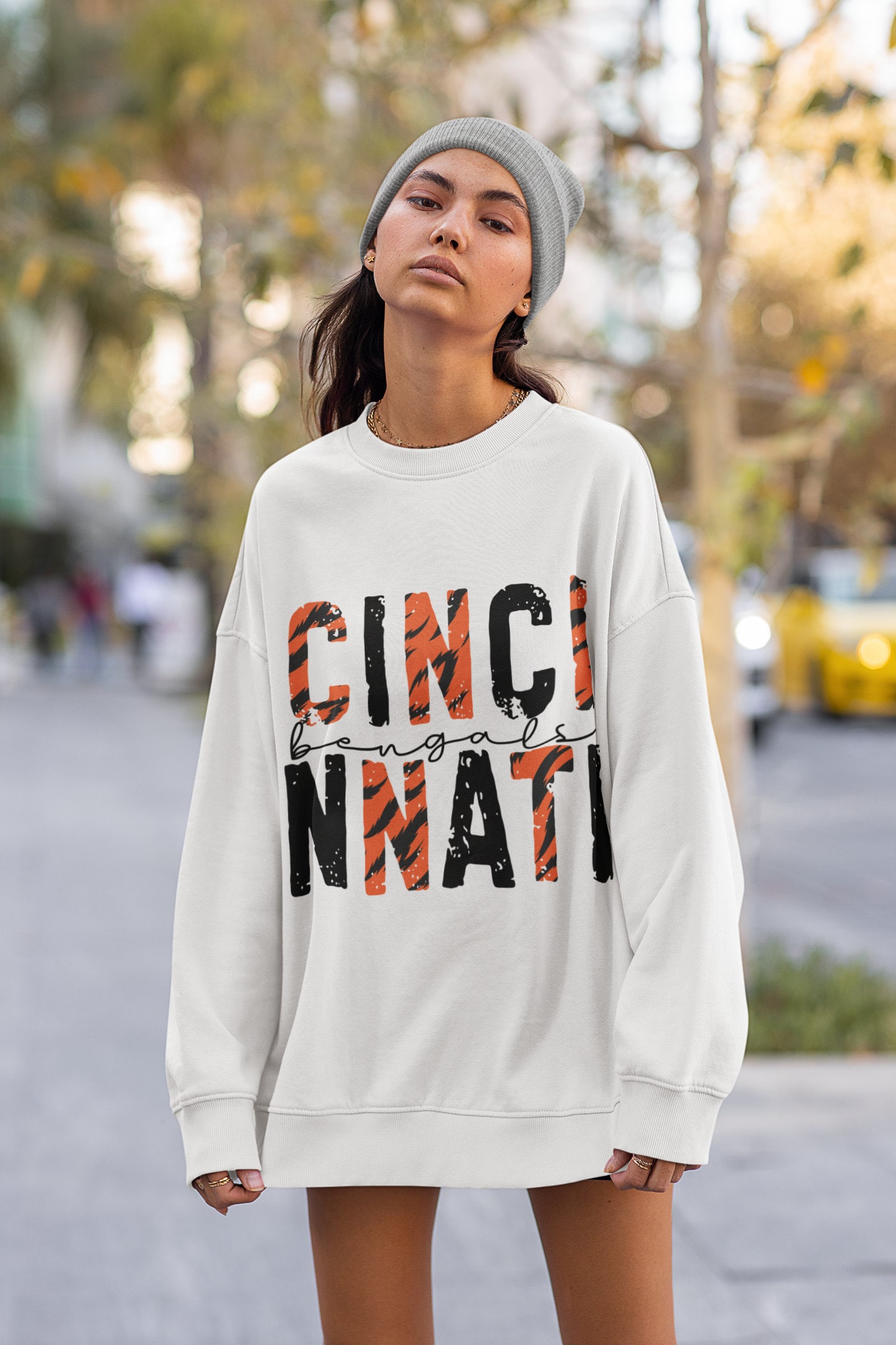 Bengals Cincinnati Png Distressed Retro Vintage Letters Files Bengal ...
