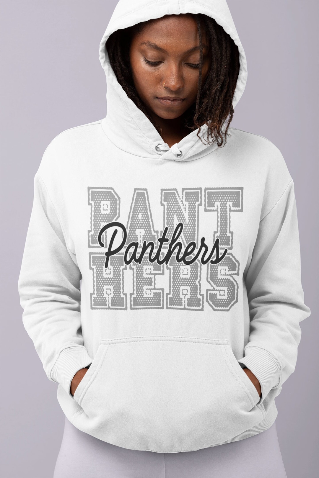 Panthers Football Png Distressed Retro Vintage Letters Files Digital ...
