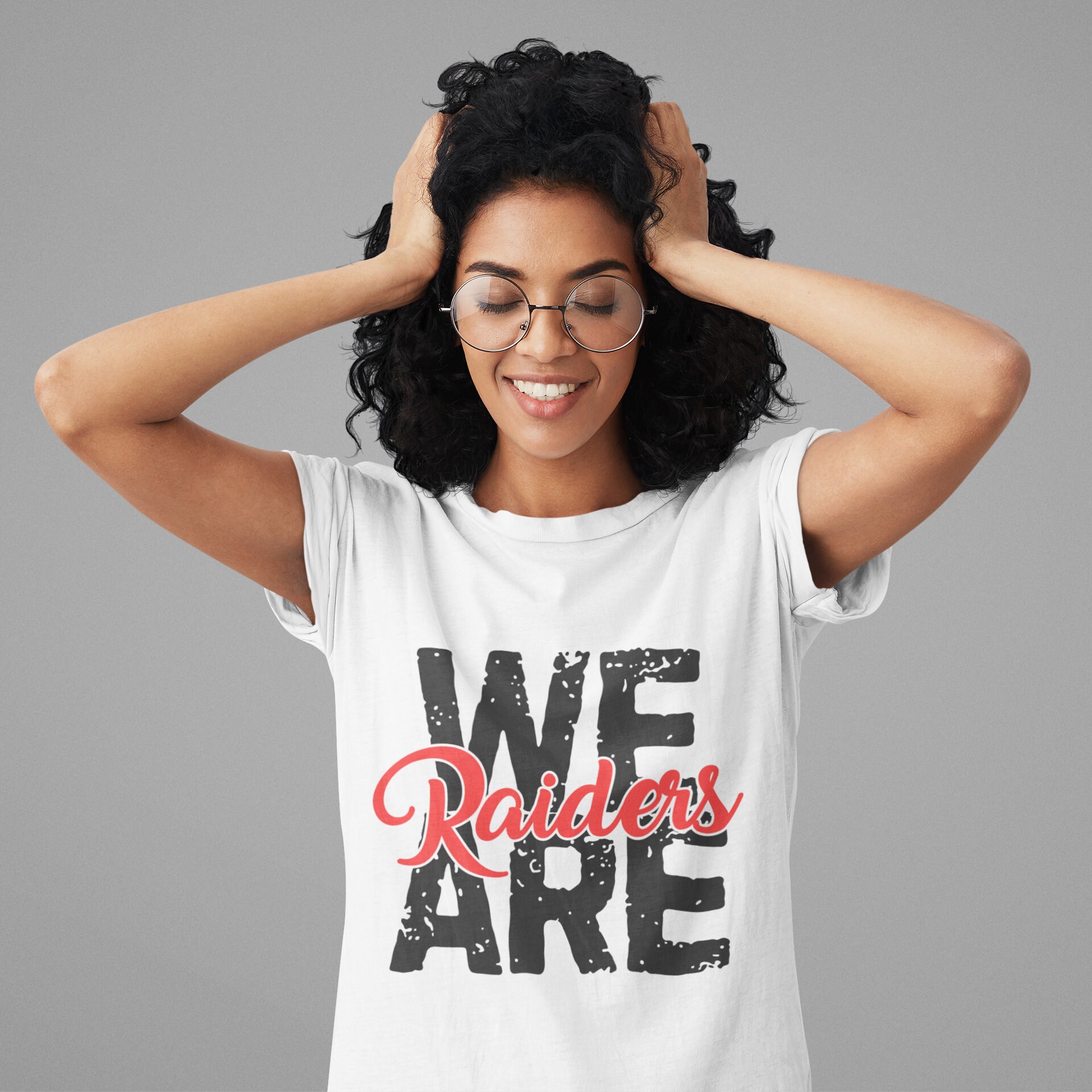 We Are Raiders Png Distressed Retro Vintage Letters Files Raider Png ...