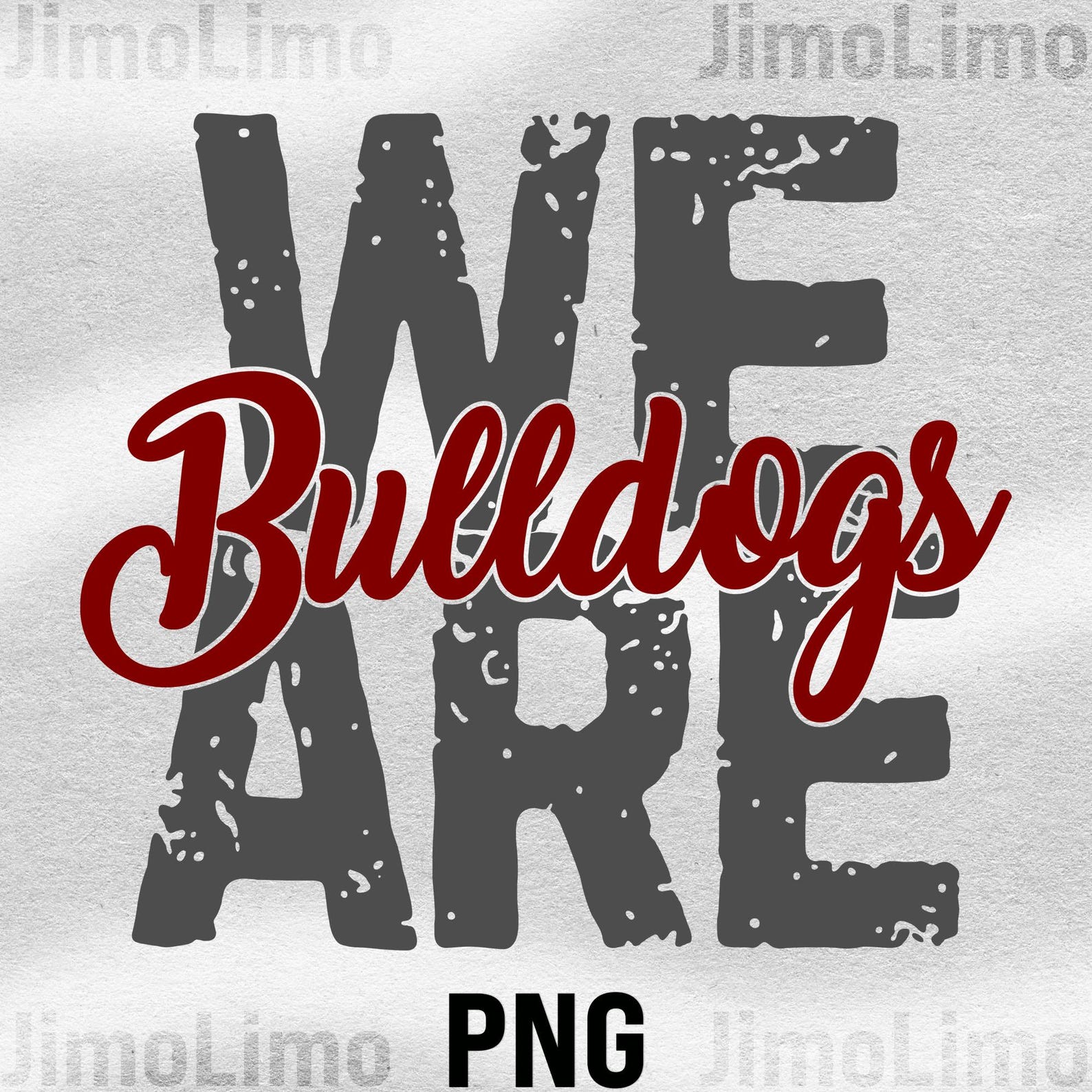 We Are Bulldogs Png Distressed Retro Vintage Letters Files Bulldog Png ...