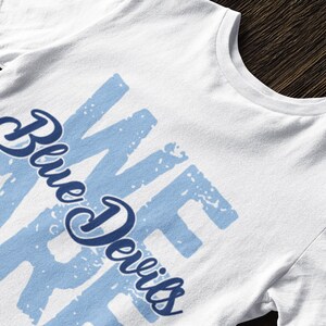 We Are Blue Devil Png Distressed Retro Vintage Letters Files Digital ...
