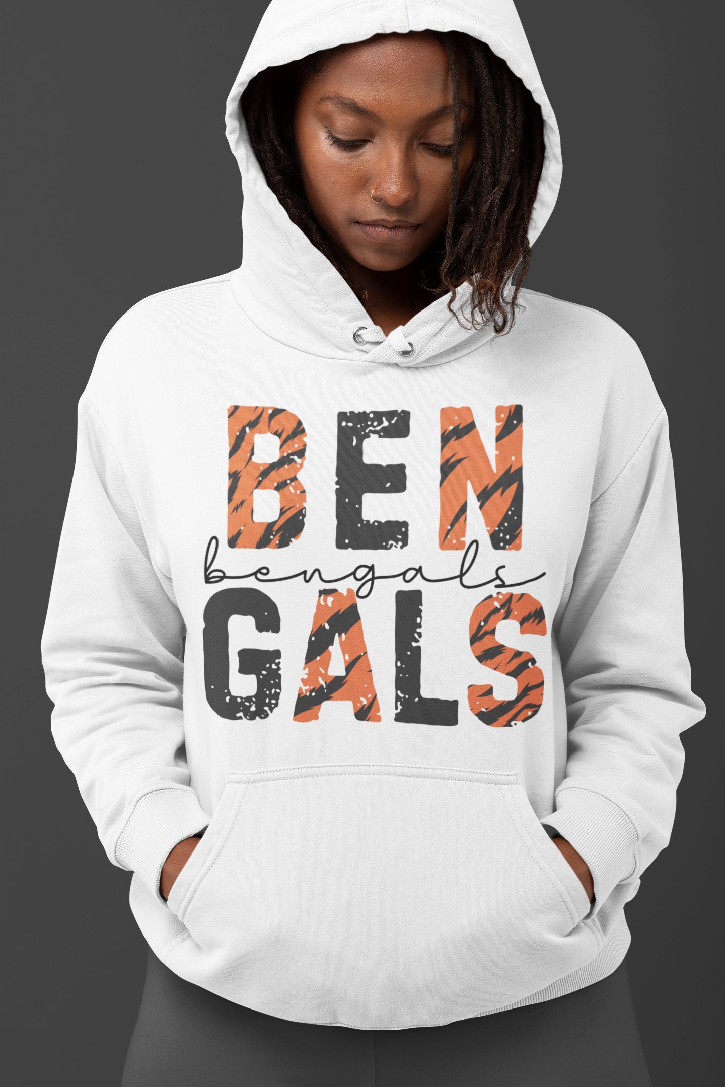 Bengals Png Distressed Retro Vintage Letters Files Bengal - Etsy
