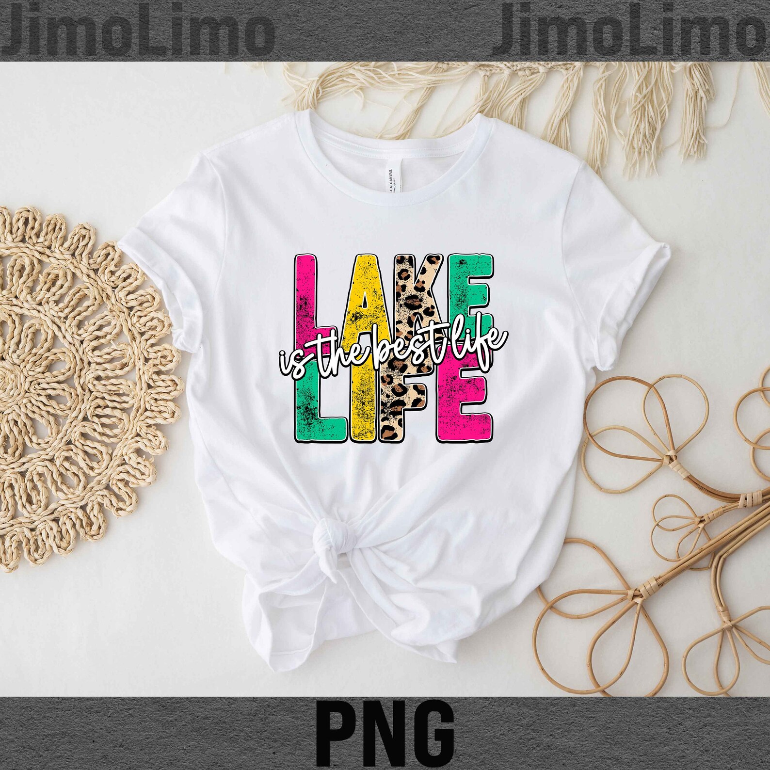 Lake Life Png is the Best Life Leopard Cheetah Style Lake Vibes River ...