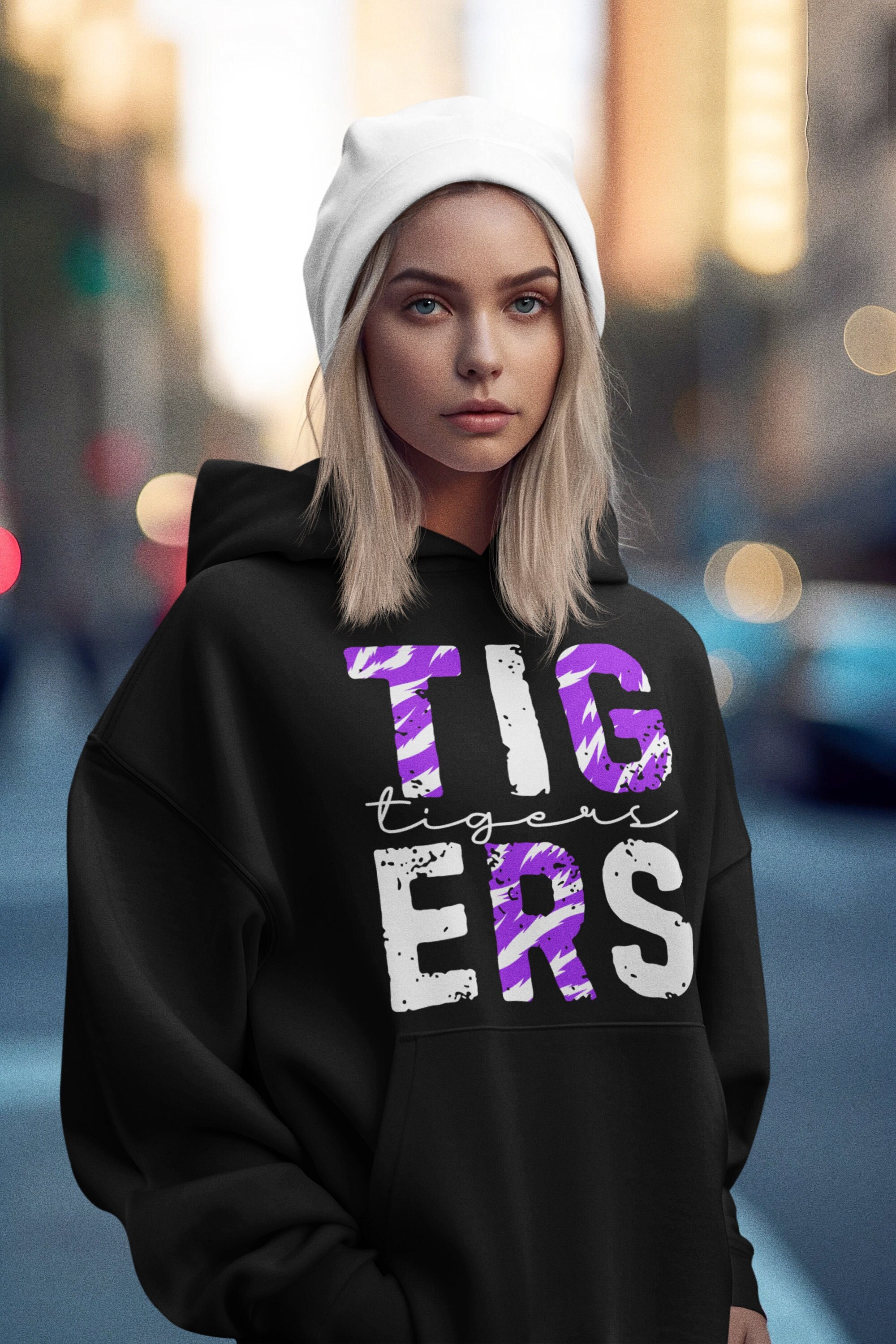 Tigers Png Files Distressed Retro Vintage Letters Tiger Stripes Print ...