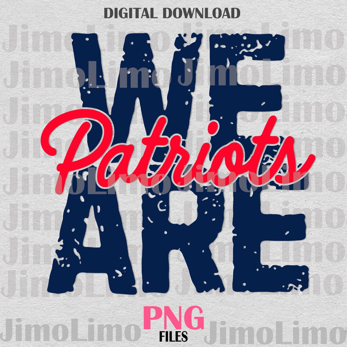 We Are Patriots Png Distressed Retro Vintage Letters Files Png Print ...
