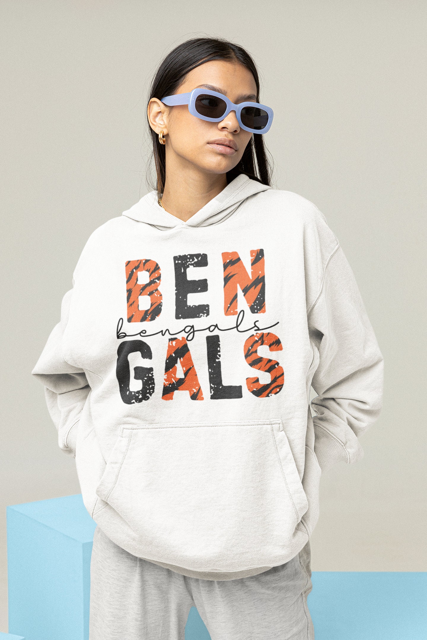 Bengals Png Distressed Retro Vintage Letters Files Bengal - Etsy