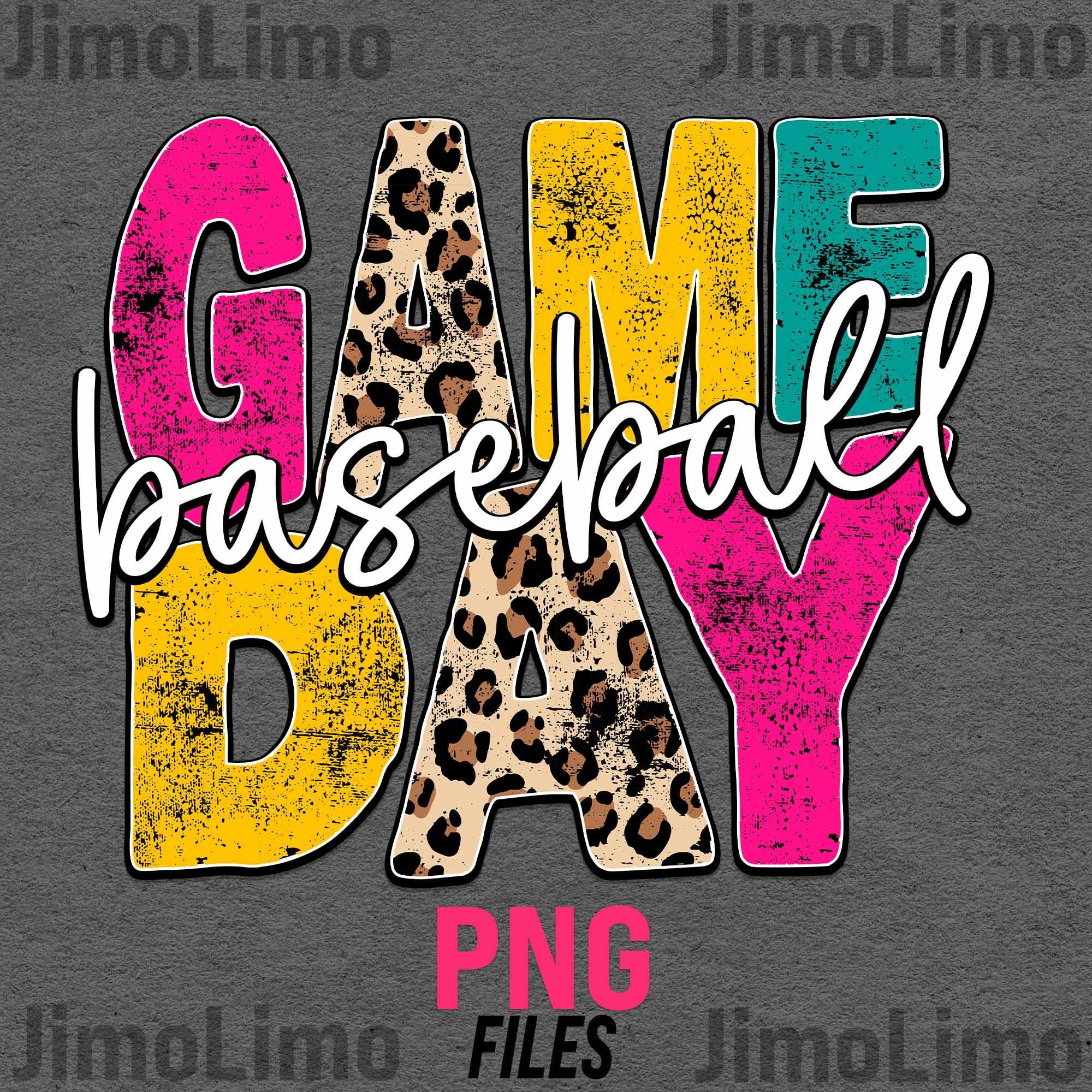 Baseball Game Day Png File Distressed Leopard Baseball Mom Season Glove ...