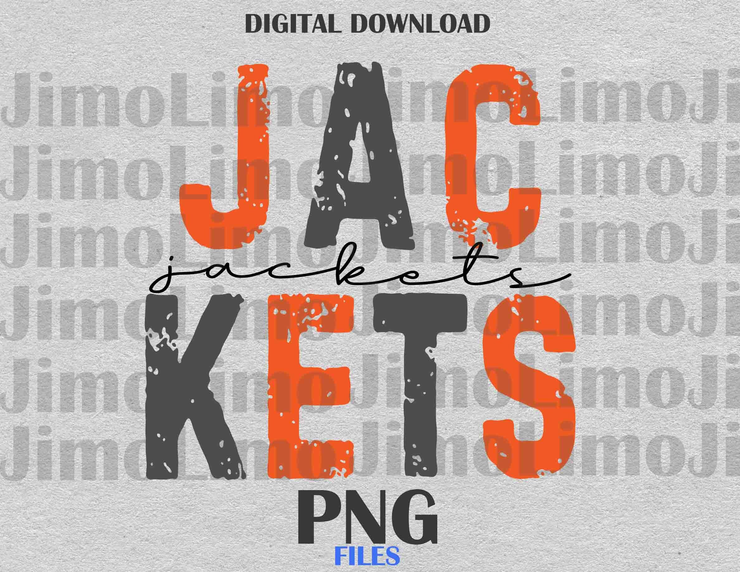 Jackets Png Distressed Retro Vintage Letters Files Jacket Digital Print ...