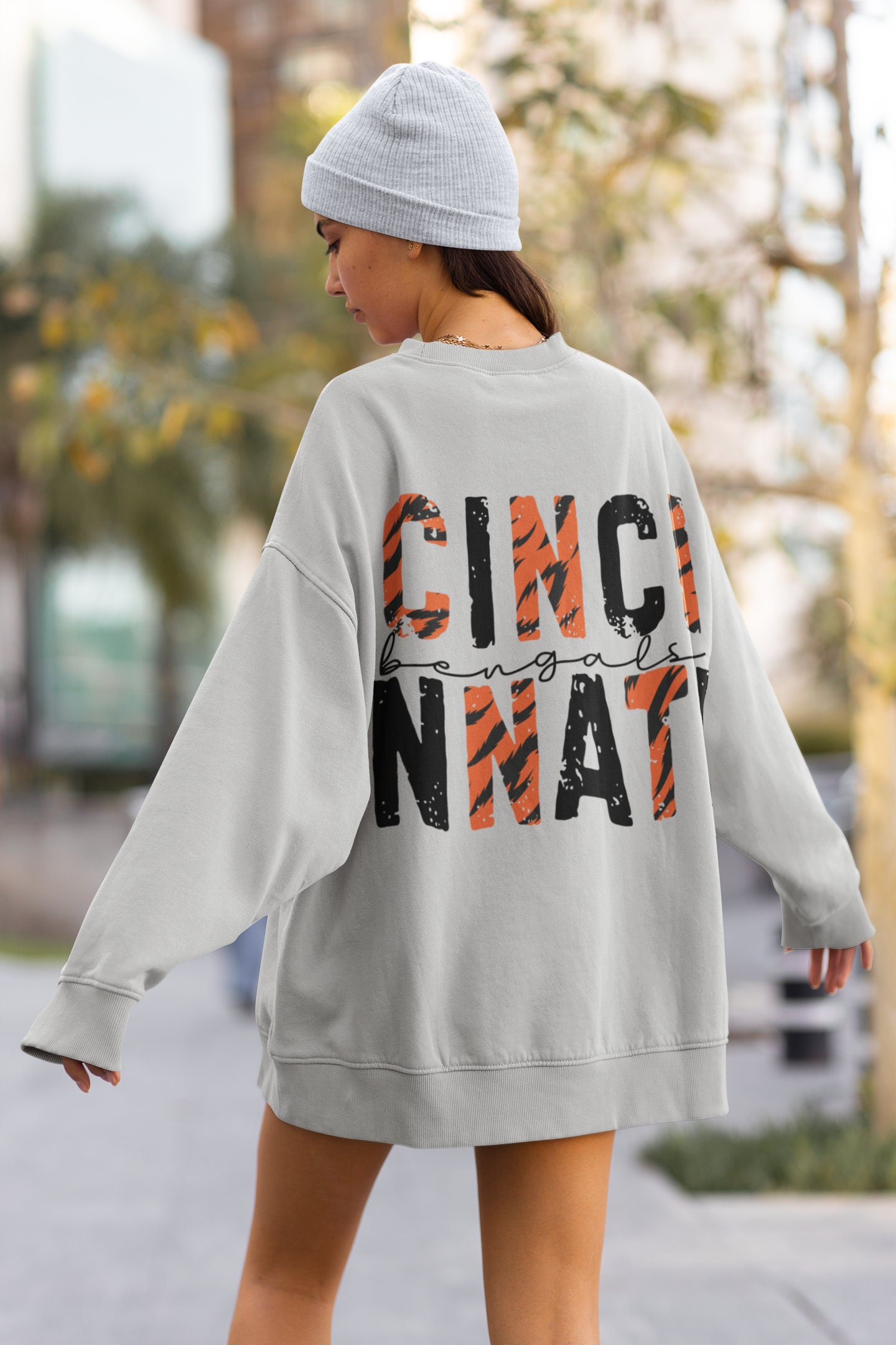 Bengals Cincinnati Png Distressed Retro Vintage Letters Files Bengal ...