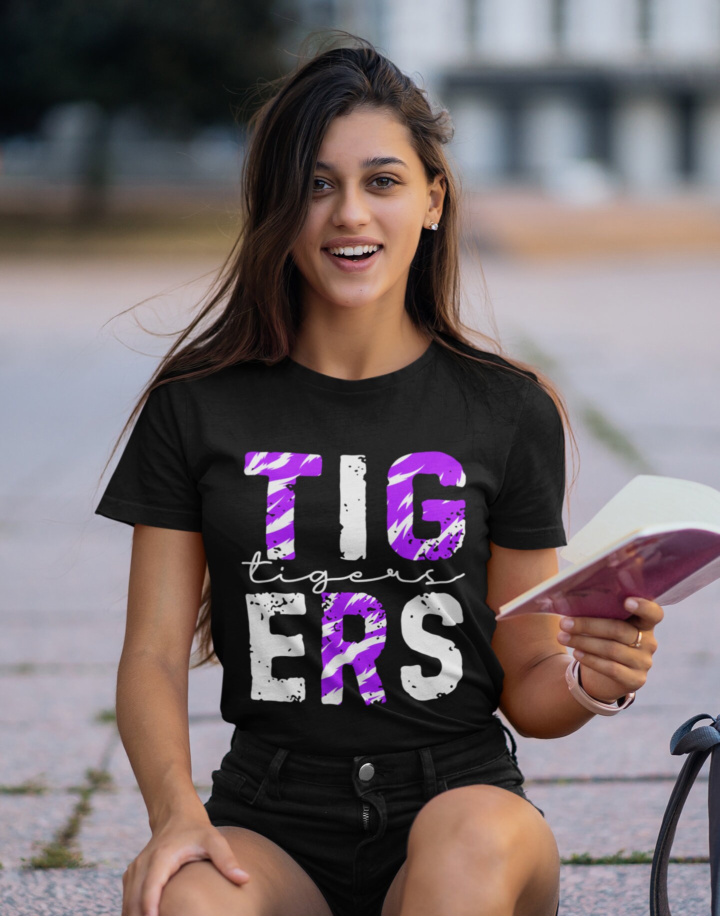 Tigers Png Files Distressed Retro Vintage Letters Tiger Stripes Print ...
