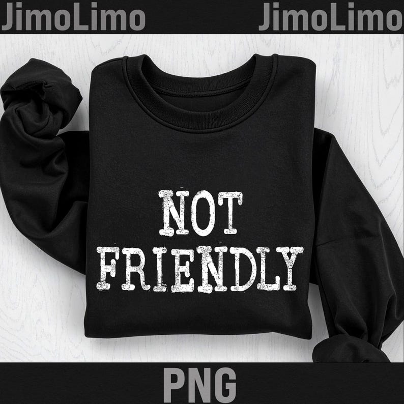 Retro Not Friendly Png Typography Png Friendly Png Typewriter ...