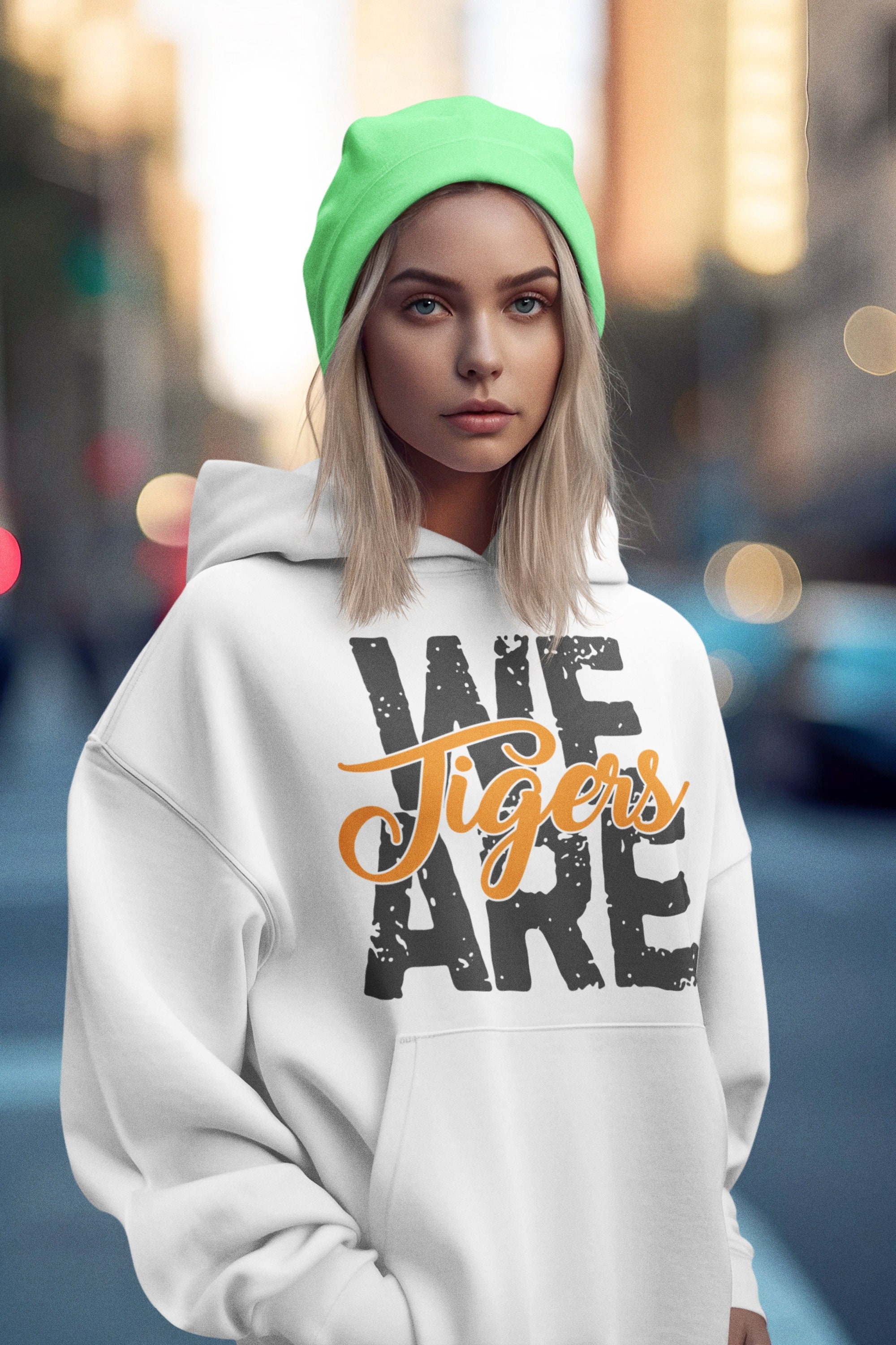 Distressed Retro "we Are Tigers" PNG, Sublimation Design (digital Print ...