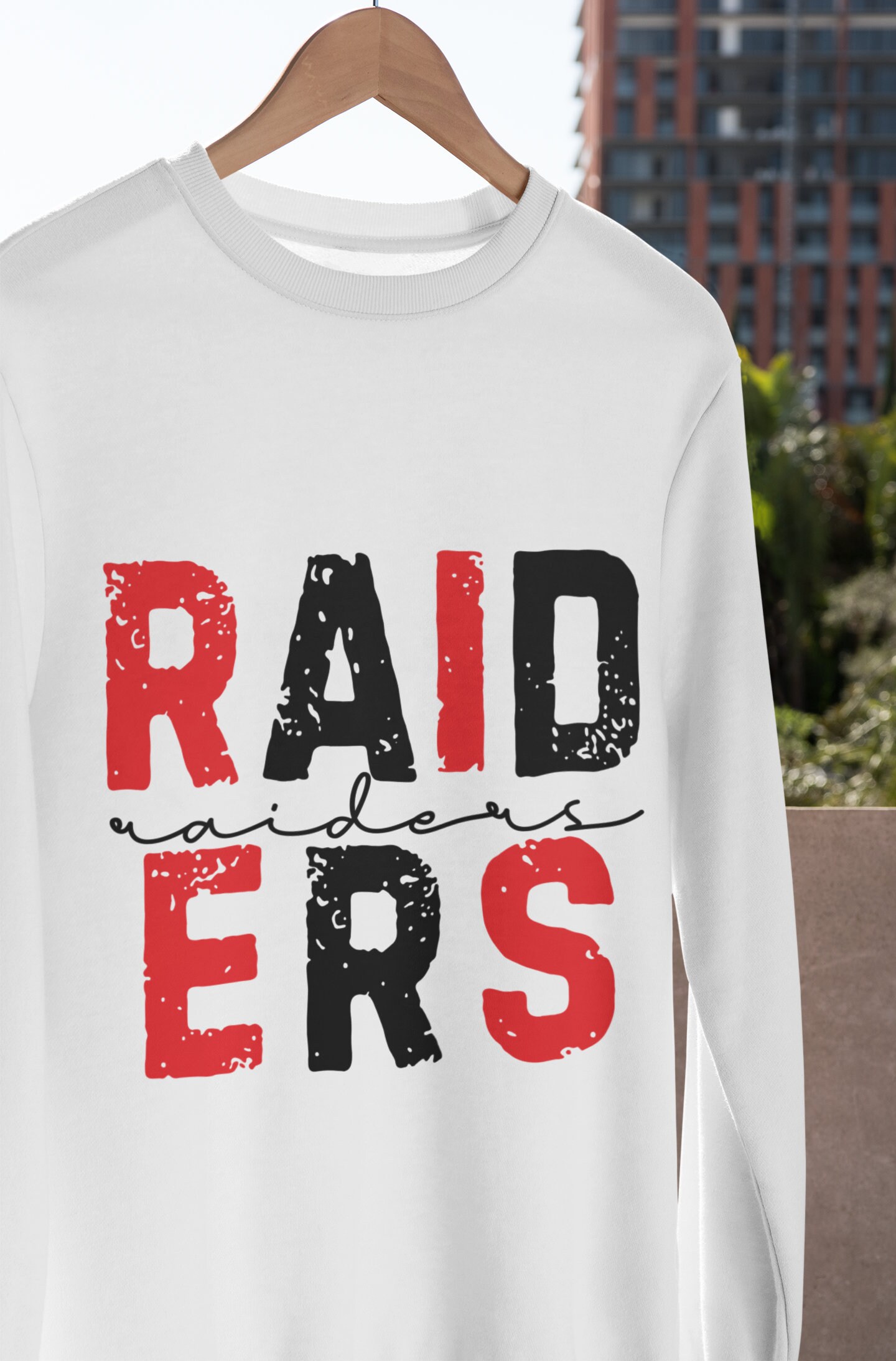 Raiders Png Distressed Retro Vintage Letters Files Digital Raider Print ...