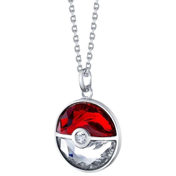 Pokeball Necklace - Etsy