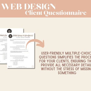 Web Design Client Questionnaire - Template, Web Design Agreement ...