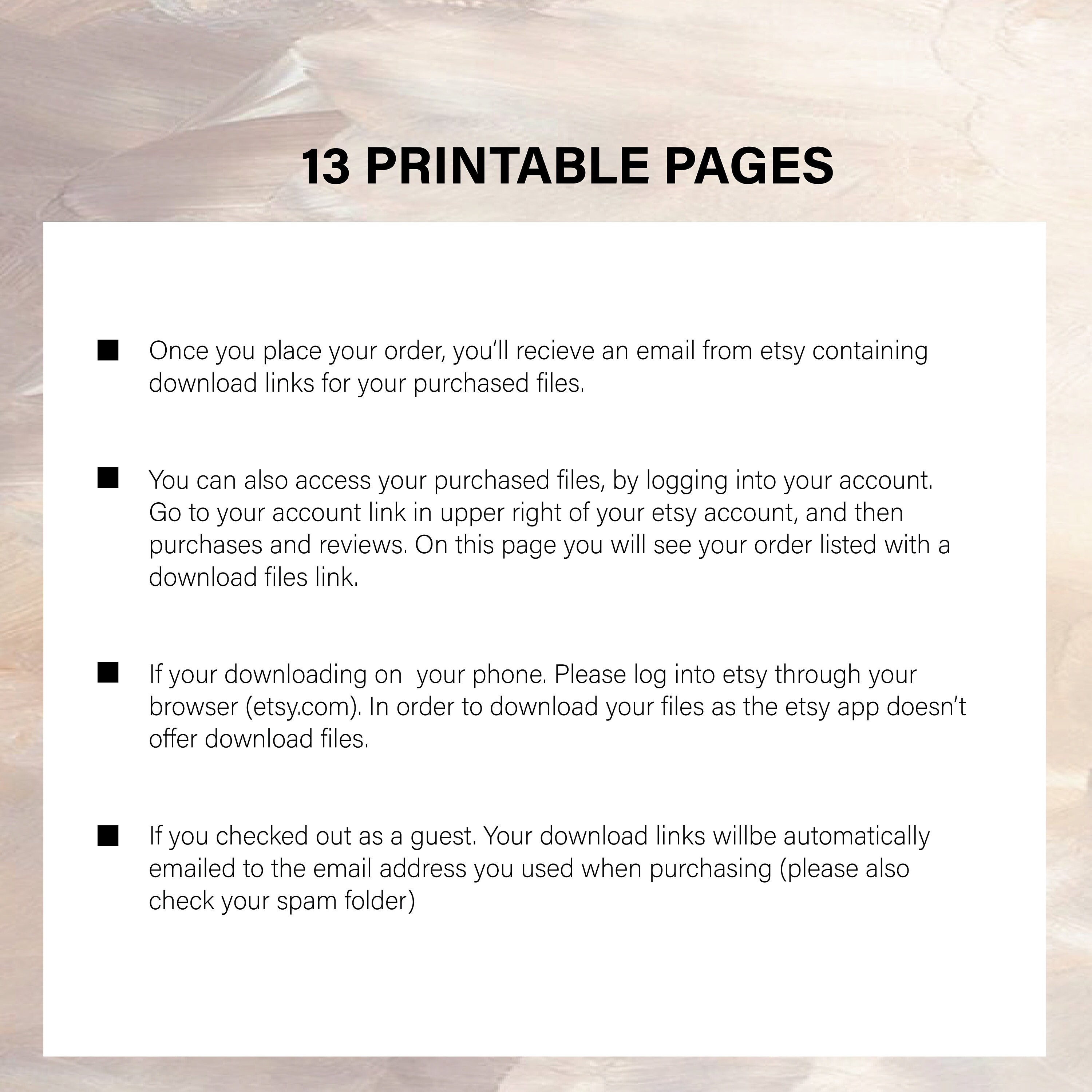 Printable Flower Calendar 2024 Portrait Instant Download PDF - Etsy