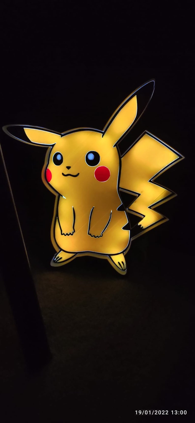 Night Light Pikachu, Pokemon, STL 3d Files - Etsy