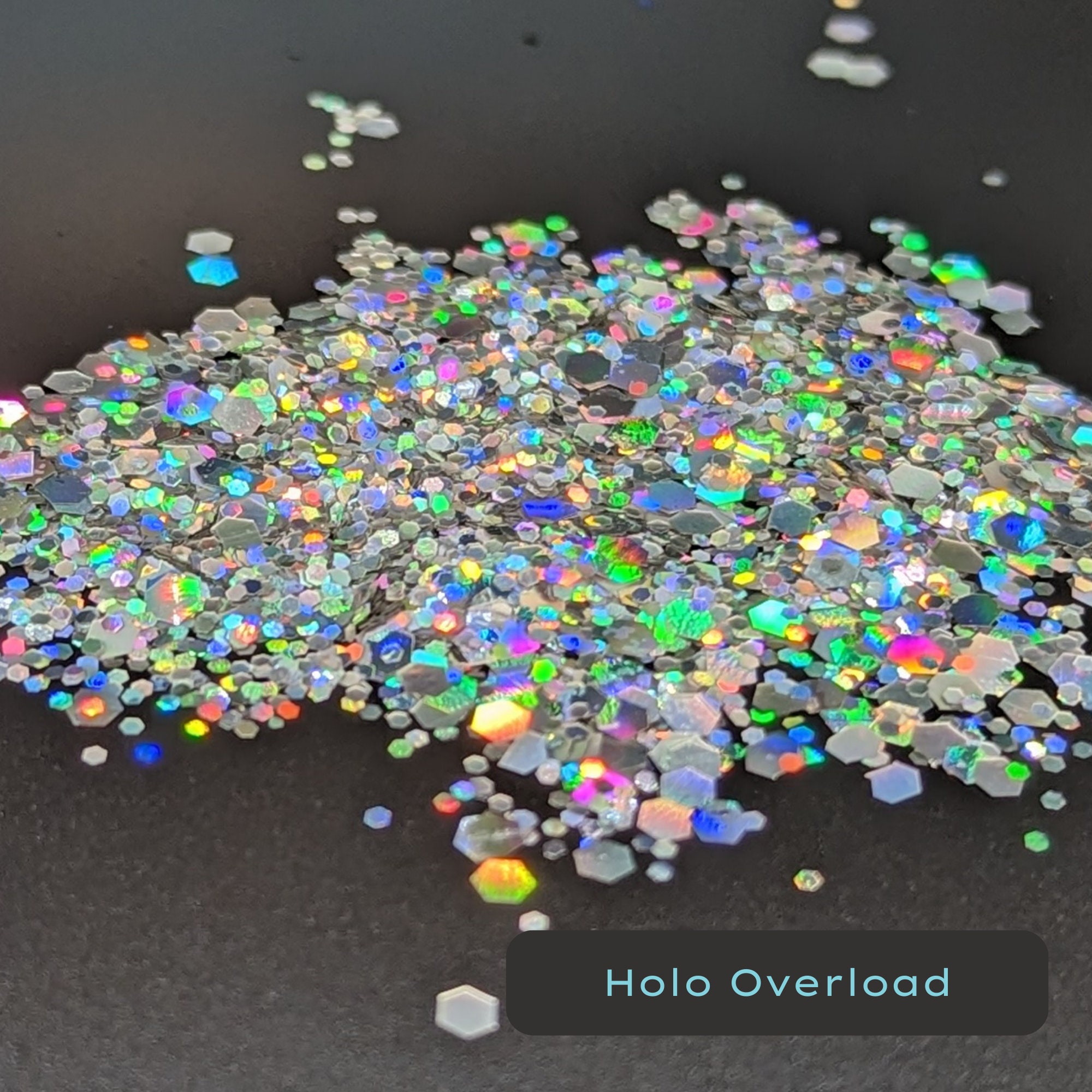Biodegradable Glitter Holographic Eco Glitter Irridescent Eco Glitter ...