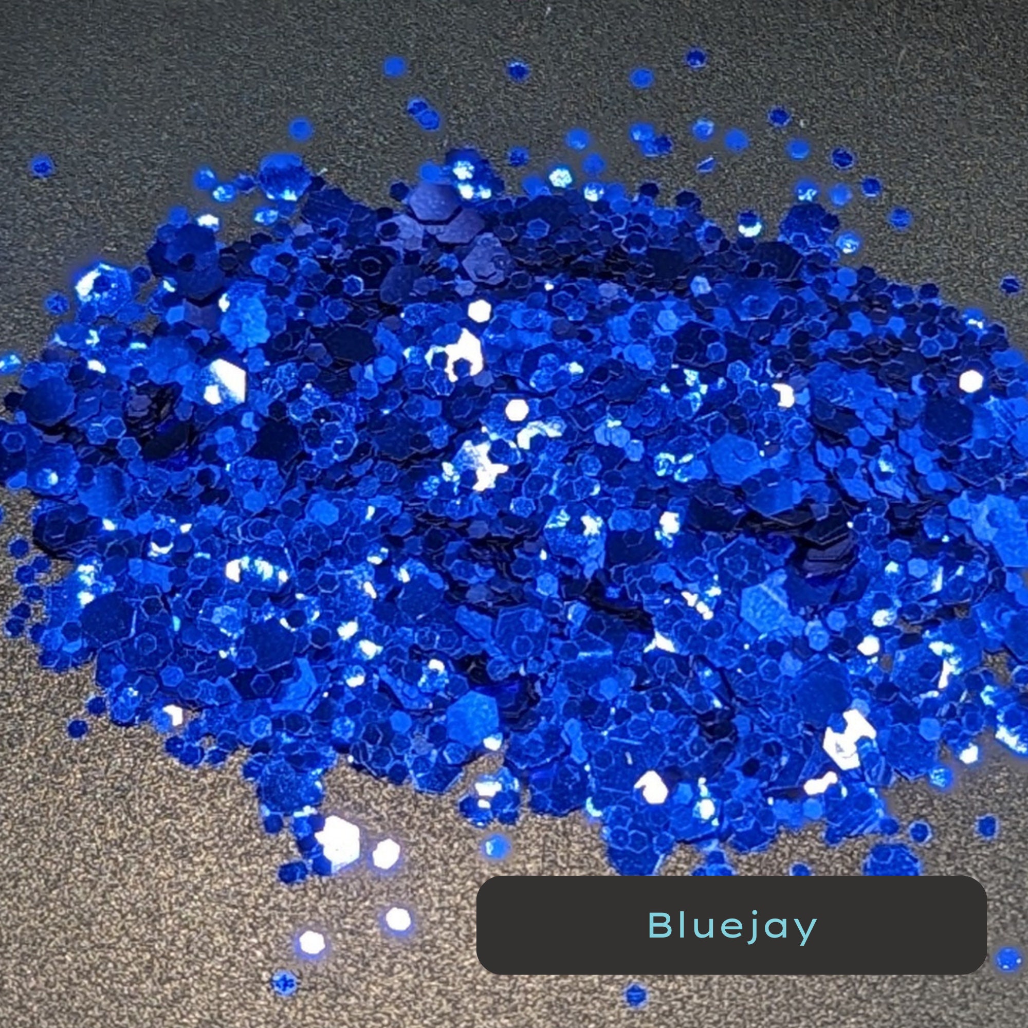 Biodegradable Glitter Solid Color Eco Glitter Blue Green Black White ...