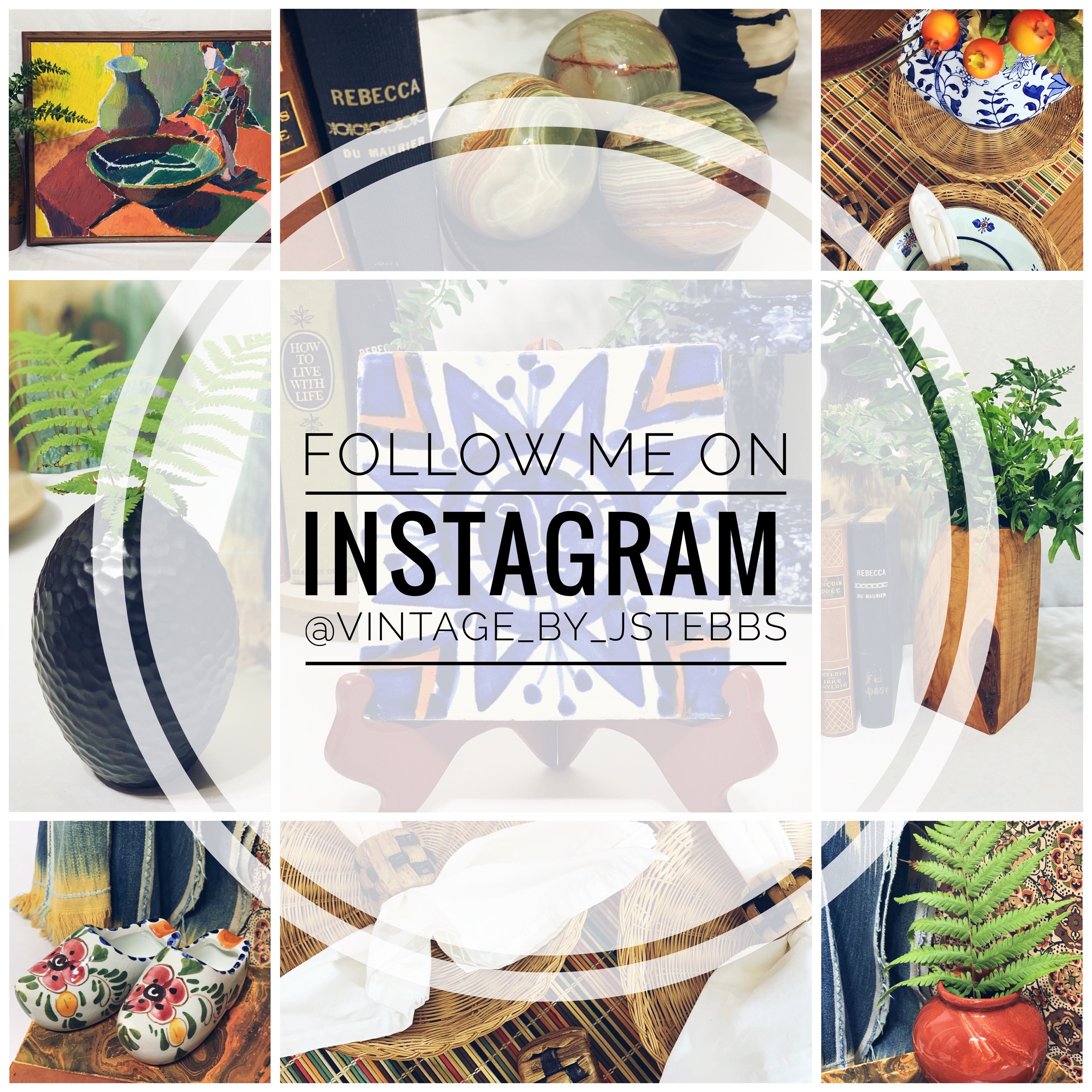 Vintage Tropical Painting Virgin Islands Art With Bamboo Frame Vintage ...