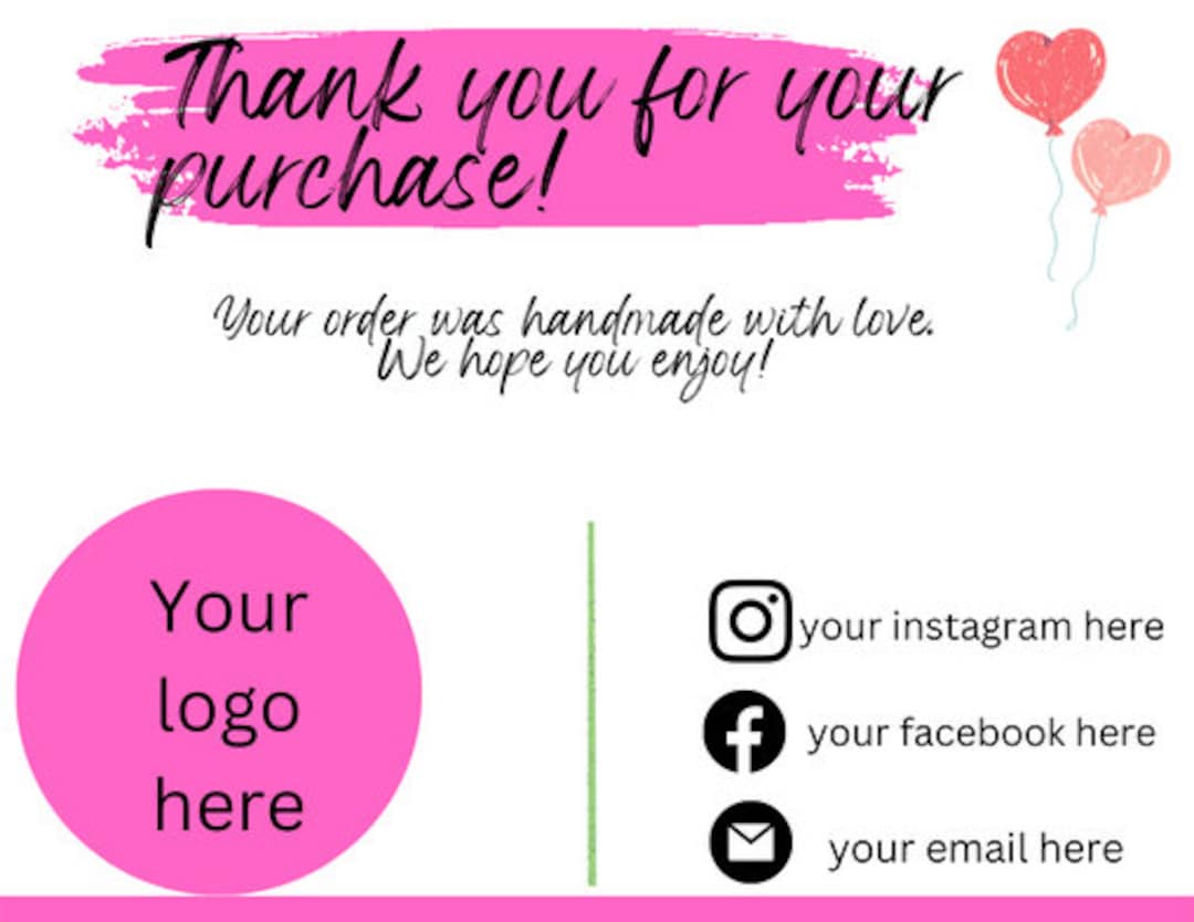 Customers Thank You Cards, Appreciation Card, - Etsy