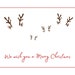 Rudolph Reindeer Fingerprint Christmas Art Activity Wall Art - DIY ...