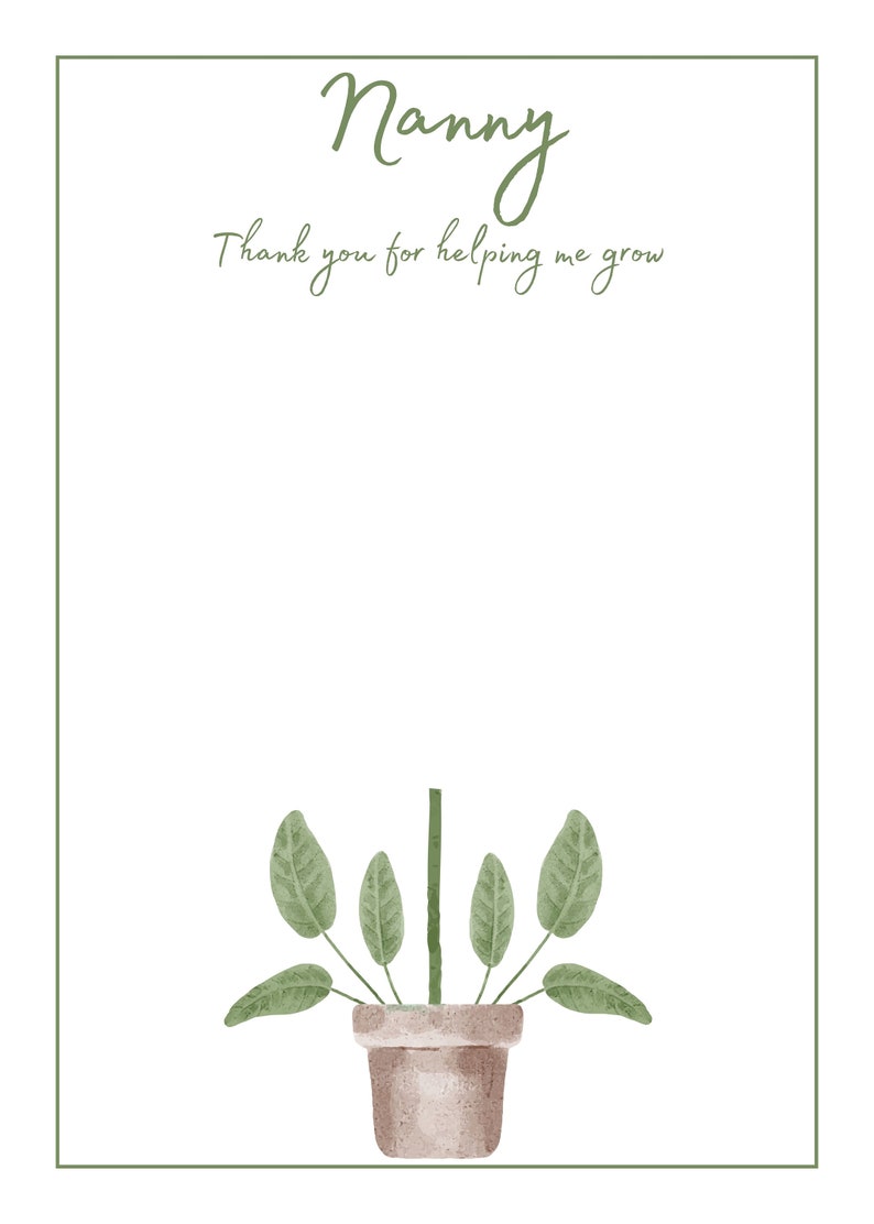 Gift for Nanny - Handprint Wall Art - DIY Craft Activity for Baby ...