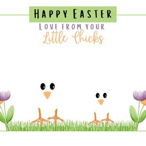 Happy Easter Handprint Activity Wall Art - Easter Chick - DIY Craft ...