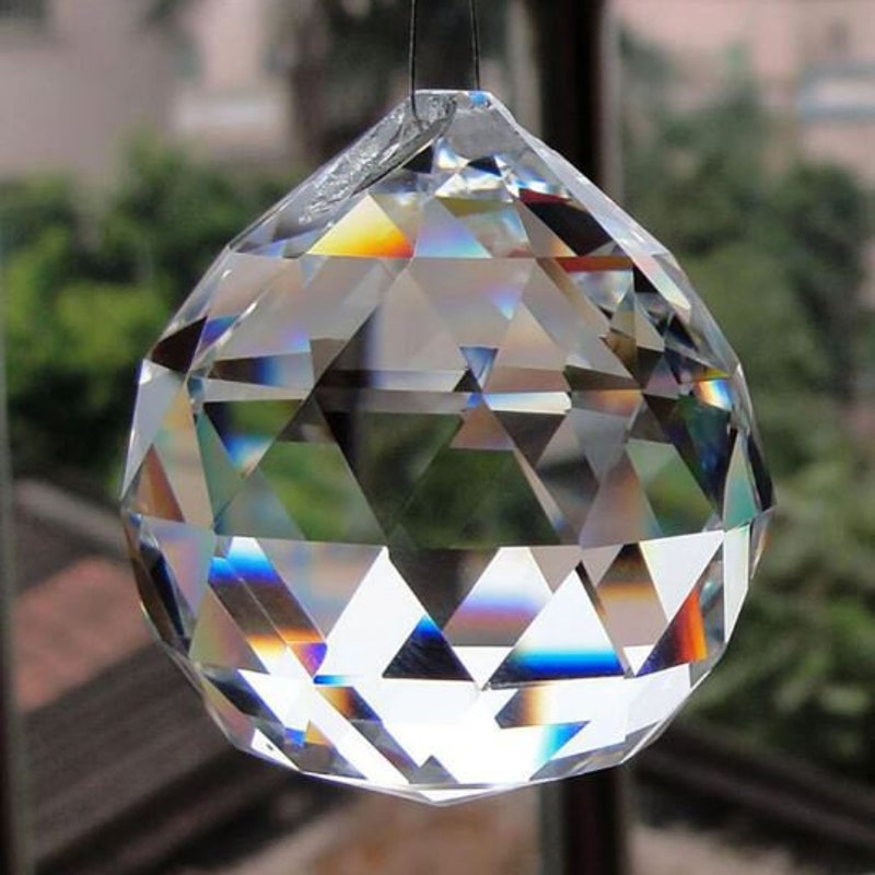 Crystal Ball Large Prism - Etsy UK