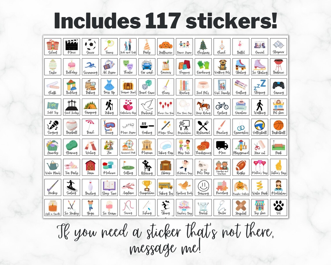 Weekly Printable Planner for Kids, Custom Printable Weekly Kids ...