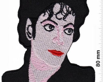 Embroidered Patch Michael Jackson - Etsy