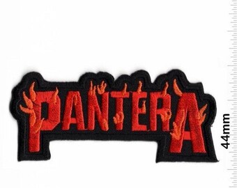 Pantera Embroidered Patch - Etsy